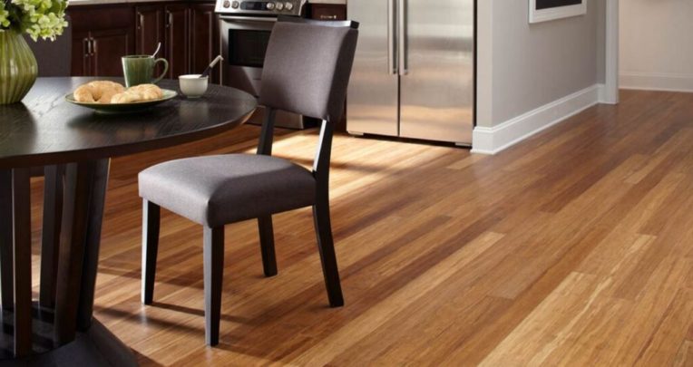Try Hand Scraped Bamboo Flooring for Rich Antiqued Appeal - Homes Pursuit